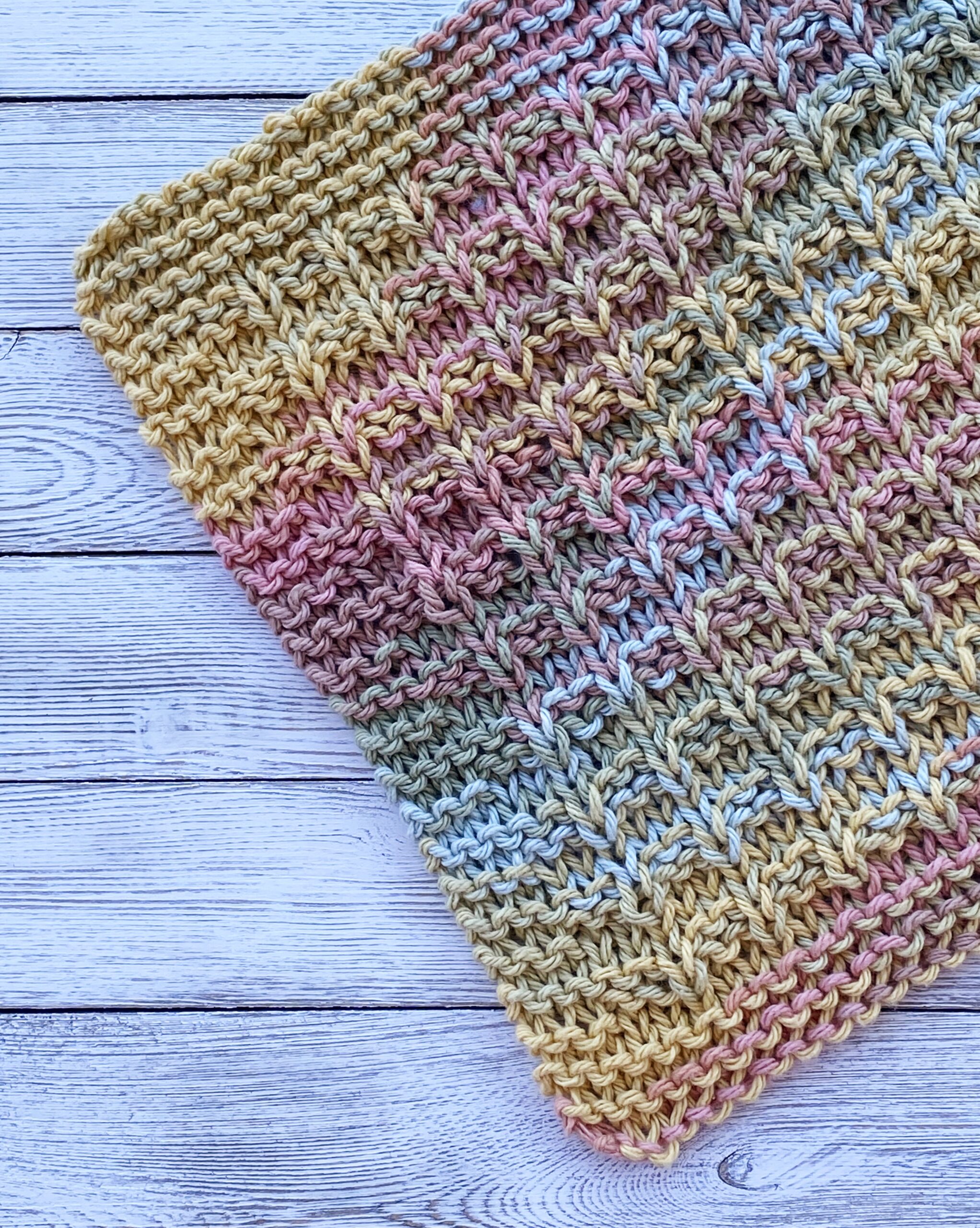 25 Free Knit Dishcloth Patterns - some of the best and easiest! - Six ...