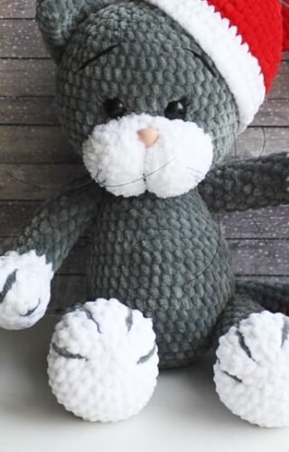 20 Free Crochet Cat Patterns - Six Clever Sisters