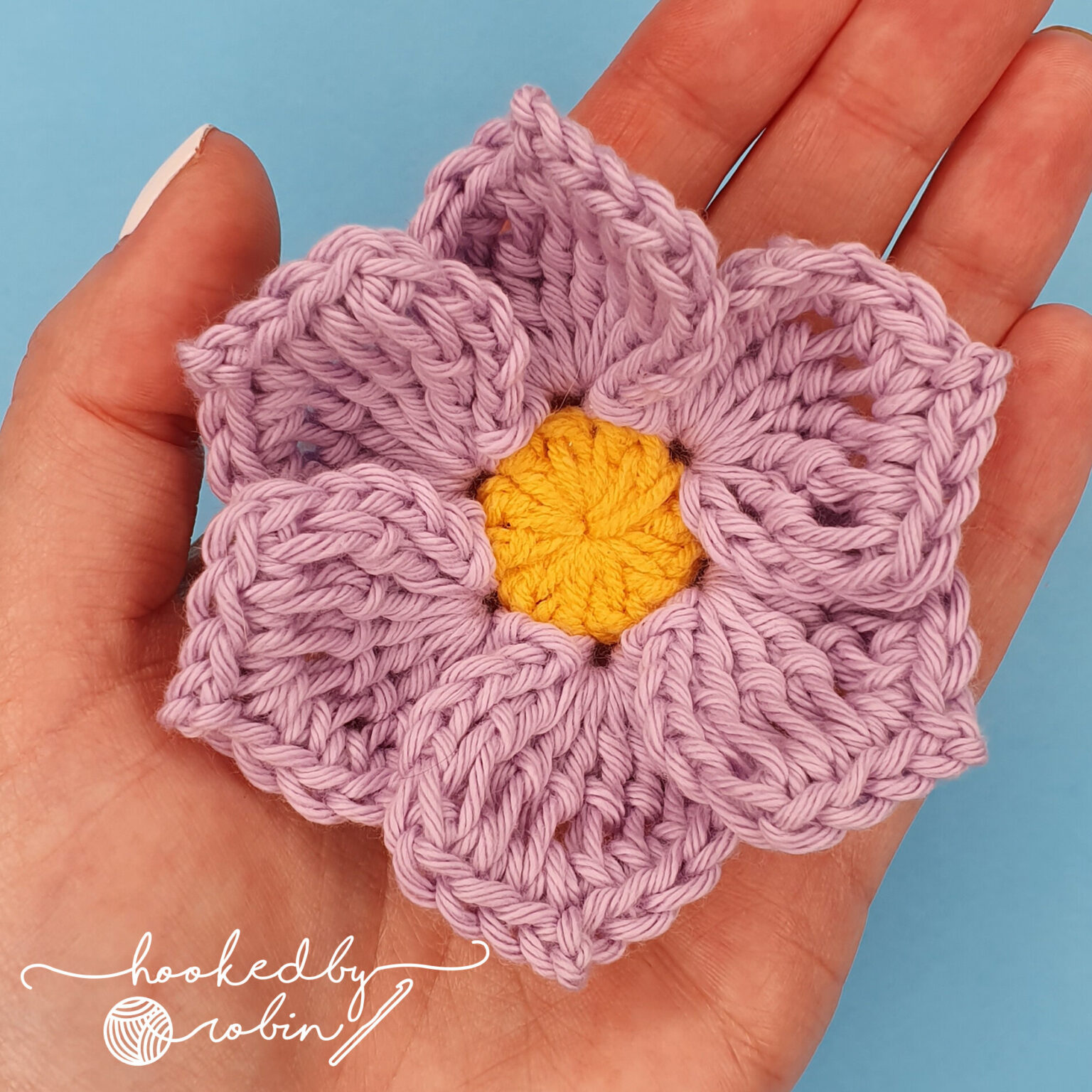 How to Crochet a Flower! (& 15 easy, free patterns) - Six Clever Sisters