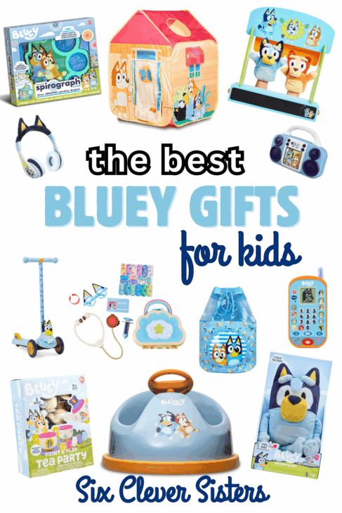 Gift Guide for Kids That Love Bluey - Six Clever Sisters