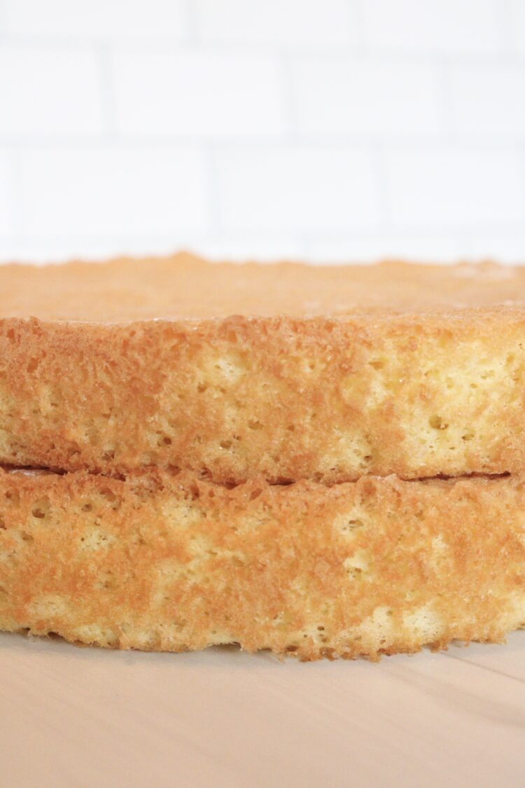 The Best Simple and Easy Sponge Cake Recipe - Six Clever Sisters