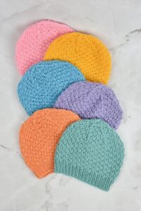 Free Baby Hat Knitting Patterns - Six Clever Sisters