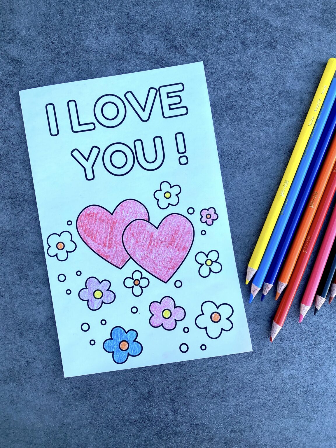 Free Printable Mother's Day Cards to Color - Six Clever Sisters