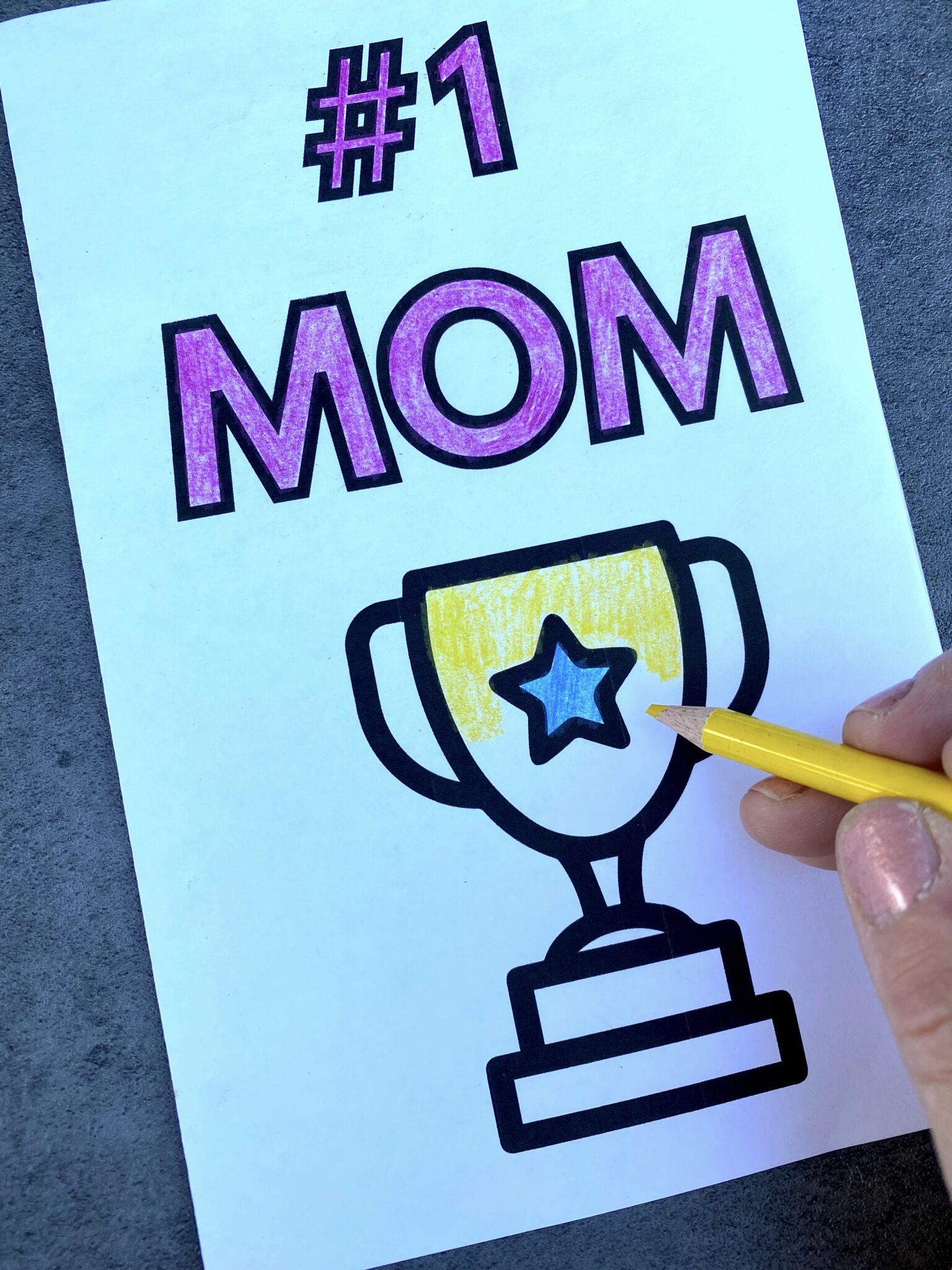 Free Printable Mother's Day Cards to Color - Six Clever Sisters