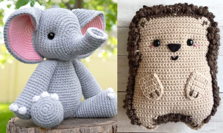 30 FREE Plush Crochet Patterns (Cute Stuffed Animals!) - Six Clever Sisters