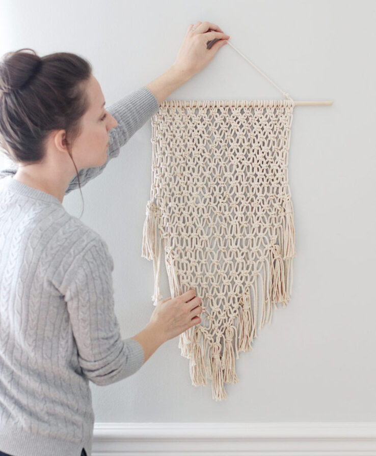 DIY Macrame Wall Hanging Tutorials - Six Clever Sisters