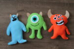 Free Felt Monster Pattern (Easy Sewing Tutorial!) – Six Clever Sisters