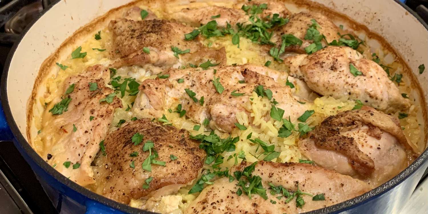 Chicken Thigh One Pot Recipes - Six Clever Sisters
