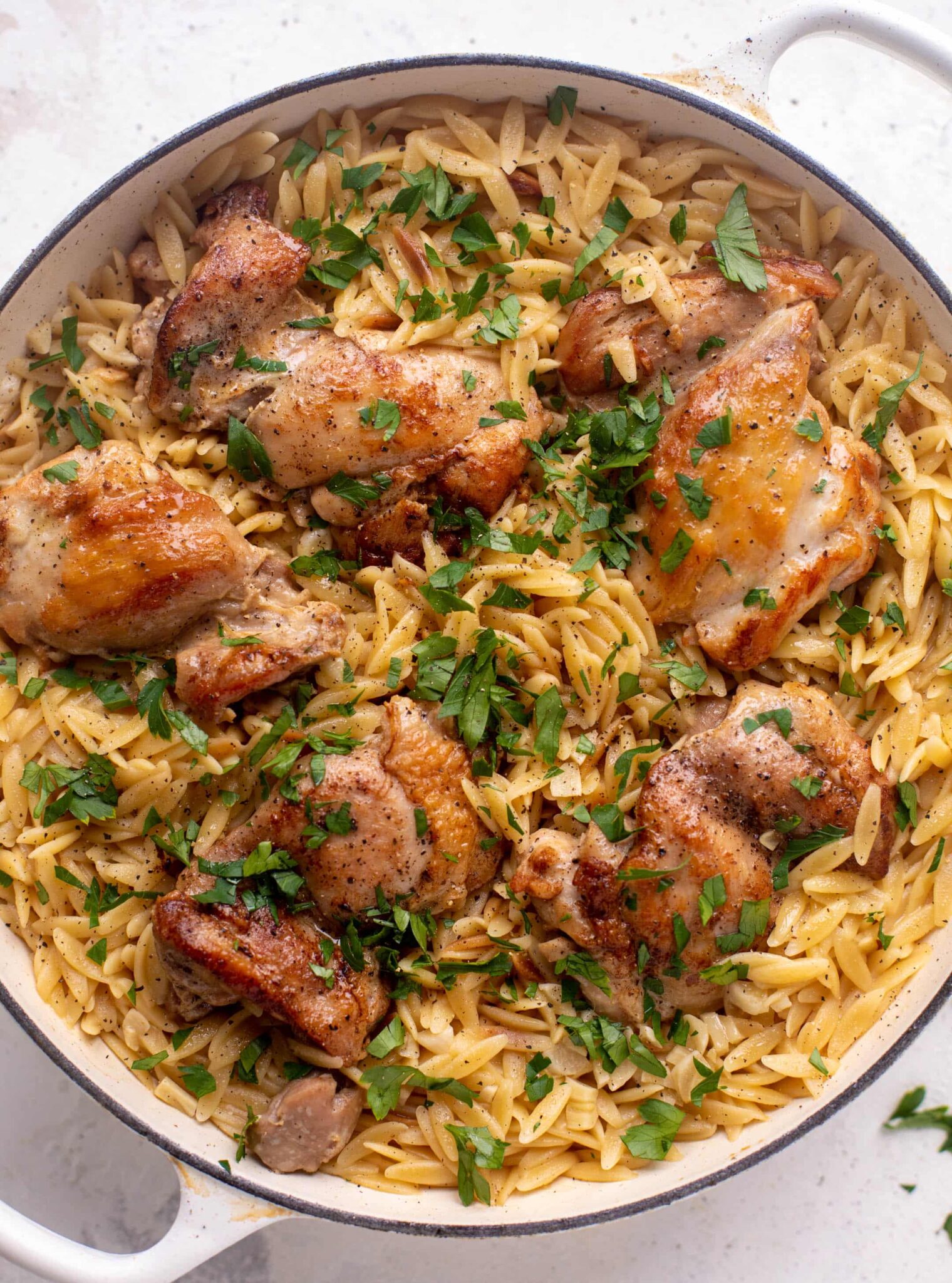 Chicken Thigh One Pot Recipes - Six Clever Sisters