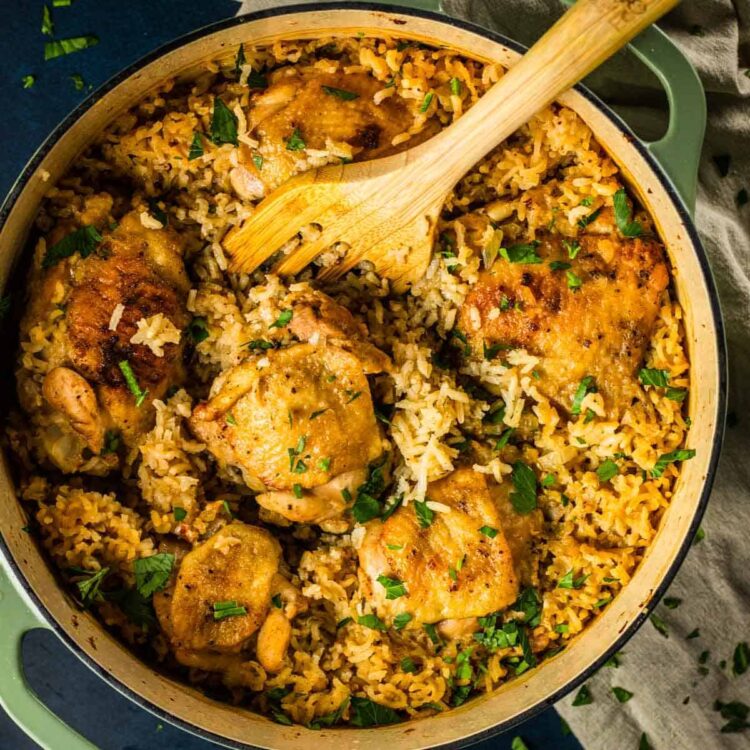 Chicken Thigh One Pot Recipes - Six Clever Sisters