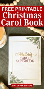 Free Printable Christmas Caroling Book - Six Clever Sisters