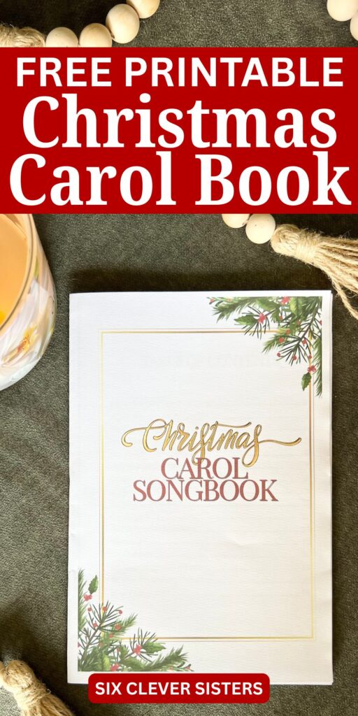 Free Printable Christmas Caroling Book - Six Clever Sisters