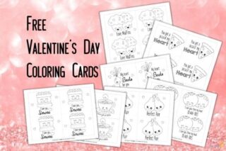 Printable Valentine Cards for Students - Six Clever Sisters