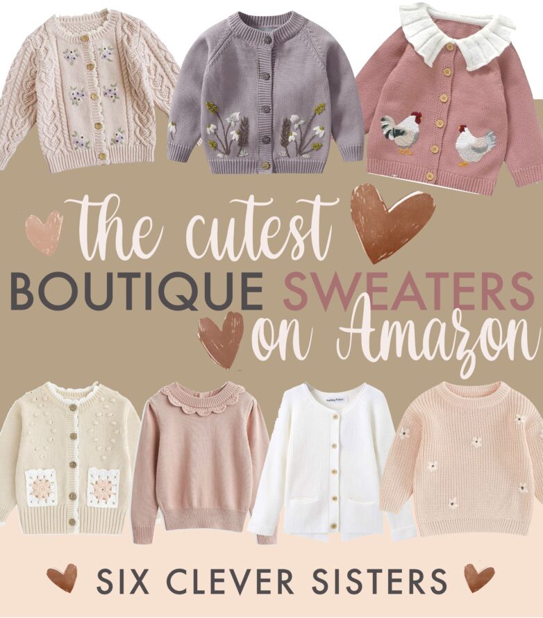 Boutique-Inspired Little Girls’ Sweaters & Cardigans on Amazon - Six ...